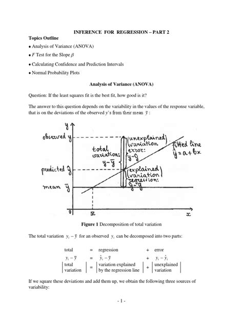 10 Inference For Regression Part2 Pdf Errors And Residuals