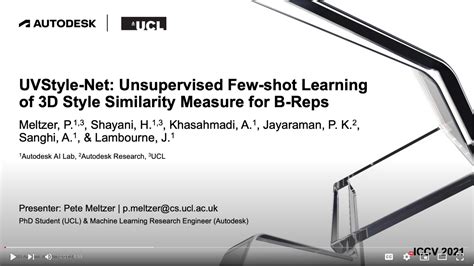 GitHub AutodeskAILab UVStyle Net UVStyle Net Unsupervised Few Shot Learning Of D Style