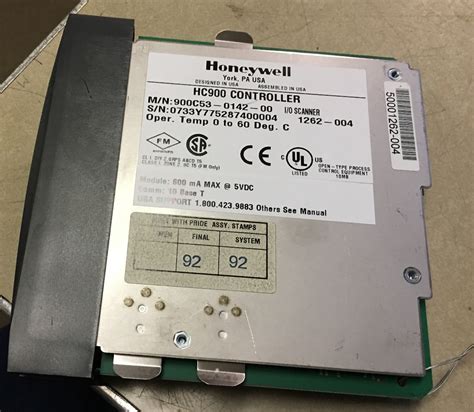 Honeywell Hc 900 Controller 900c53 0142 I O Scanner Daves Industrial Surplus Llc