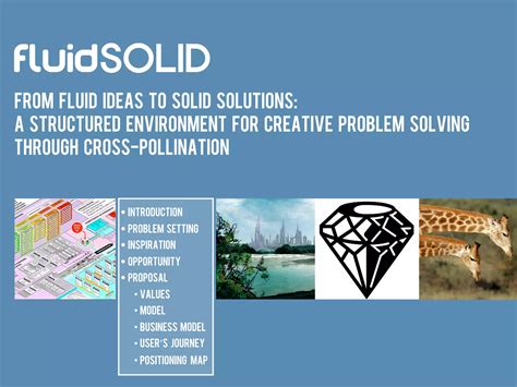 Fluidsolid Innovation Through Creative Problem Solving And Cross Pollination Ppt