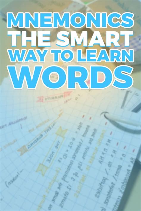 mnemonics learn words the smart way artofit