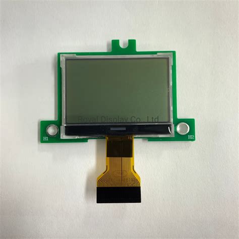 Customized FSTN COB Monochrome LCD Module For Interver UPS Custom LCD Display And FSTN LCD Price