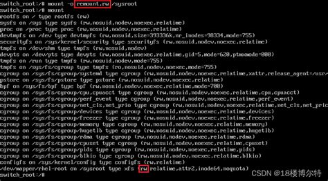 Rhel80使用rdbreak修改密码rhel80如何更改密码 Csdn博客 Rhel80使用rdbreak修改密码rhel80如何更改密码 Csdn博客