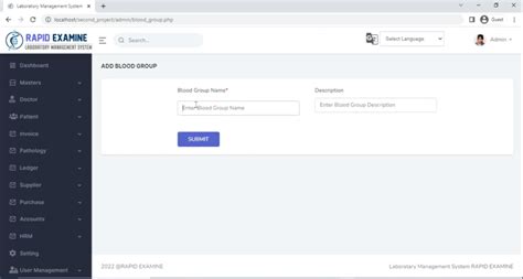 Online Diagnostic Lab Management System Project In Php With Source Code And Report Download