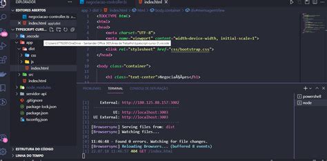 Typescript Parte 3 Falha Na Execução Do Projeto Após Baixa Lo Front End Alura Cursos