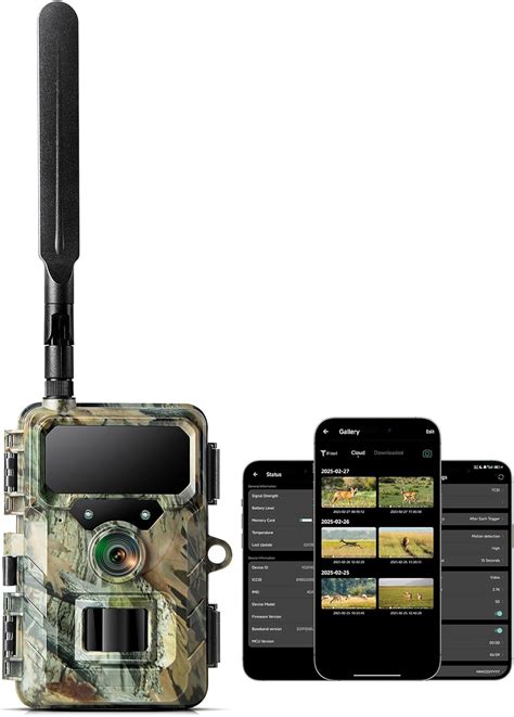 Voopeak Cellular Trail Camera 4g Lte Game Camera With 2