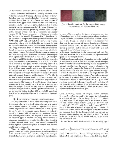 Fable Fabric Anomaly Detection Automation Process Deepai