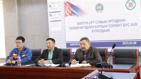 Сумын ИТХ ын Ээлжит бус Xvii хуралдаан хуралдлаа