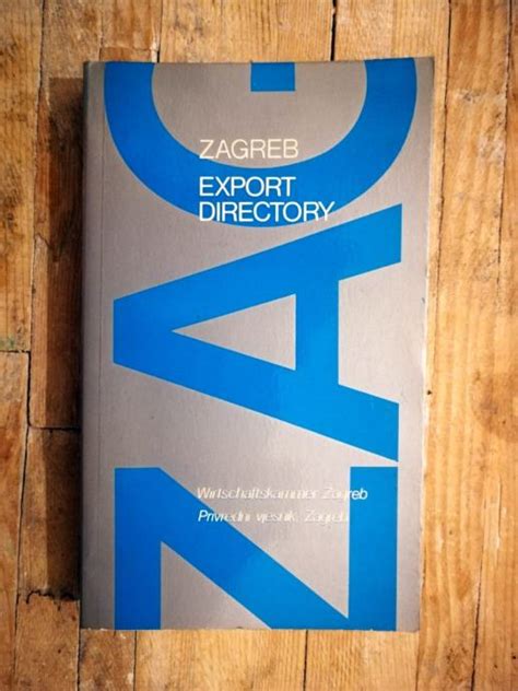 Zagreb Export Directory 1981