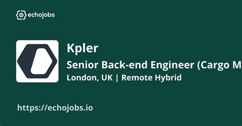 Hiring Senior Back End Engineer Cargo Models London Uk Remote Hybrid Python Scala Sql Aws