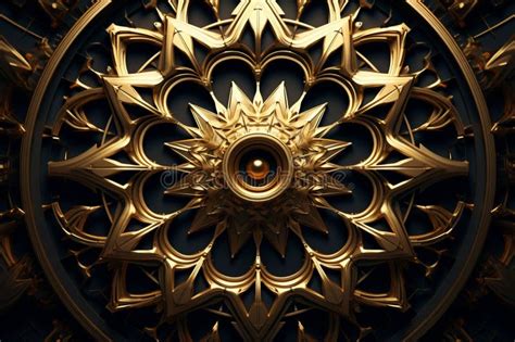 Intricate Mathematical Patterns Forming A Stock Illustration Illustration Of Circle Church