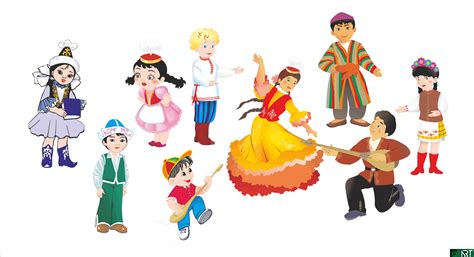 Казахская девушка в национальном костюме рисунок Zefirka Club фото и картинки