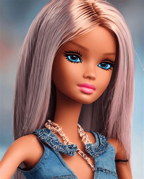 Beautiful Barbie Style Girl Graphic · Creative Fabrica