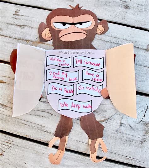 Maistorybook Grumpy Monkey When Im Grumpy Monkey Craft Maistorybook Maistorybook Grumpy Monkey When Im Grumpy Monkey Craft Maistorybook