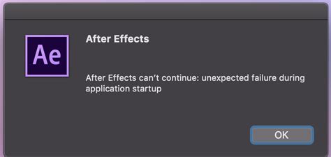 Solved After Effects Crashing 2020 Mac Adobe Product Community