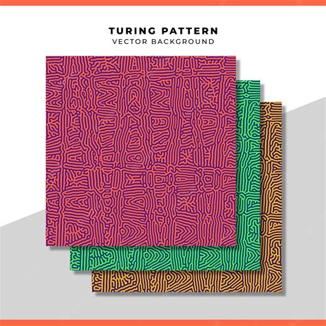 Premium Vector Vector Abstract Turing Diffusion Pattern Illustration Background Pack