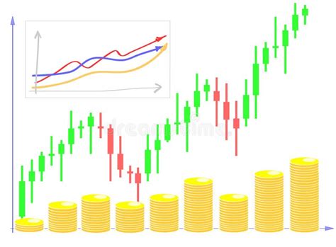 Forex Chart Diagram Stock Vector Illustration Of Financial
