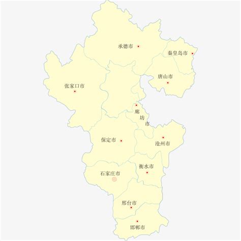 高清河北省地图 快图网 免费png图片免抠png高清背景素材库