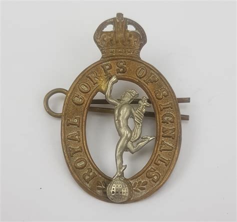 Ww2 17th21st Lancers Cap Badge Sally Antiques