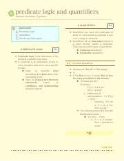 Understanding Predicate Logic And Quantifiers In Discrete Course Hero