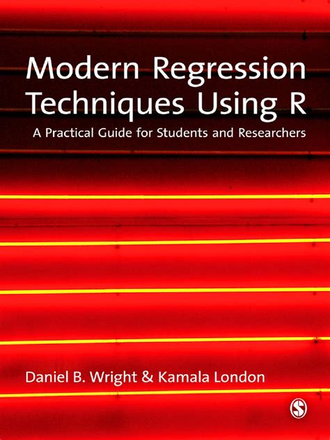 modern regression techniques using r practical guide pdf r