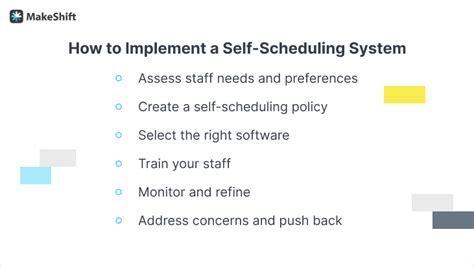 How To Implement Nurse Self Scheduling