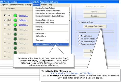Programmable Filters Writing Custom Filters In Vbscript Jscript