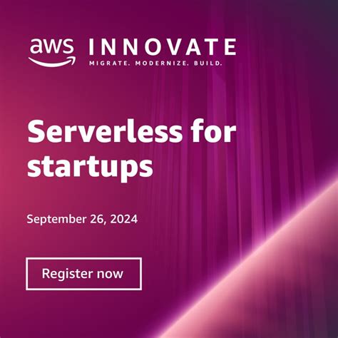 Aws Innovate Migrate Modernize Build Amazon Web Services Aws