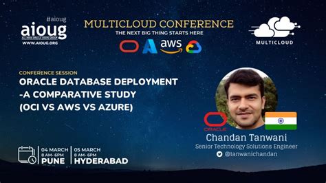 All India Oracle Users Group Aioug On Linkedin Multicloud Cloud