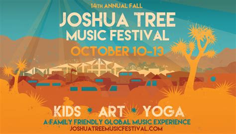 14th Annual Fall Joshua Tree Music Festival Oct 10 13 2019