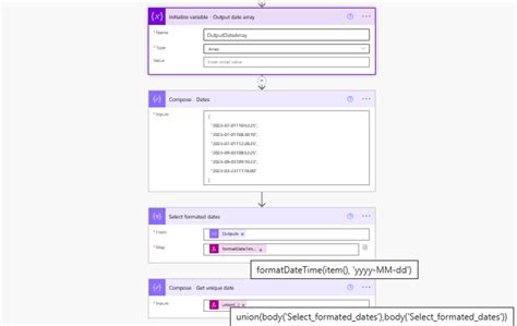 json array datetime format to mm dd yyyy power platform community
