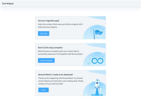 Browserstack Automate Onboarding Checklist By Aliakbar Attarwala For Browserstack On Dribbble