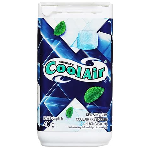 Sing Gum Cool Air Fresh Cube Peppermint 40g Bluethunder Joint Stock