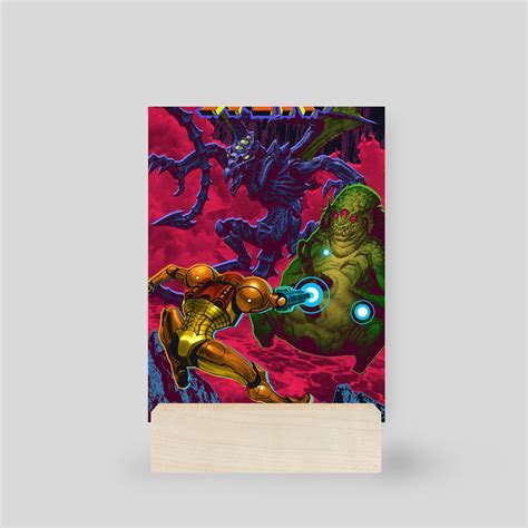 Metroid Ridley And Kraid An Art Print By Party In The Front Inprnt
