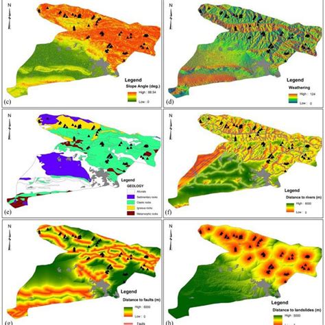 Regular Triggering Factors Used In The Landslide Susceptibility