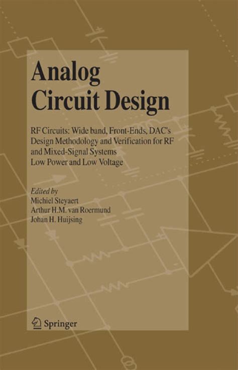 SOLUTION Analog Circuit Design Rf Circuits Wide Band Studypool