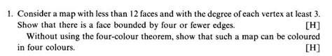 Solved Combinatorics Map Colourings Please Help With How