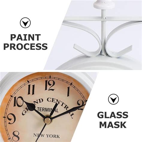 Badu Bg Двустранен стенен часовник в европейски стил Креативни класически часовници Стенни