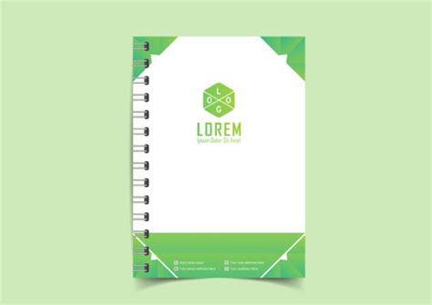 Notebook Cover Design Template Graphic By Ju Design Creative Fabrica