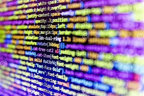 Líneas De Código Html Visibles Programador Escribiendo Nuevas Líneas De Código Html Código Líneas De Código Html Visibles Programador Escribiendo Nuevas Líneas De Código Html Código