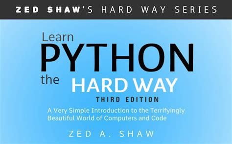 Learning Python The Hard Way Pdf Book Free Download 2020 Python Pdf Books