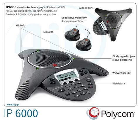 Polycom Soundstation Ip Poe Telefon Konferencyjny Ip Id Sklep Internetowy Ip