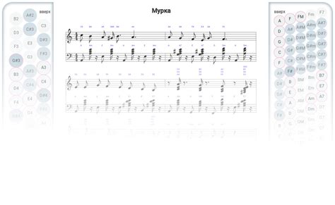 Мурка Русская народная песня ноты для Баян