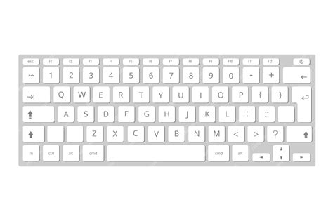 Premium Vector Vector White Mobile Computer Keyboard Keypad