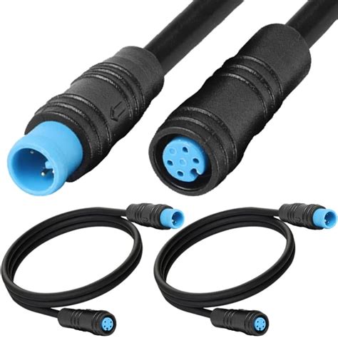 Ebike 4pin VerlÄngerungskabel Wasserdichtes Buchse Zu Stecker
