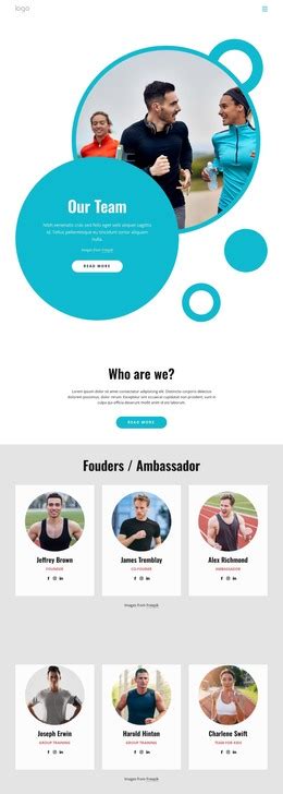 Experienced Running Coaches Css Template By Nicepage