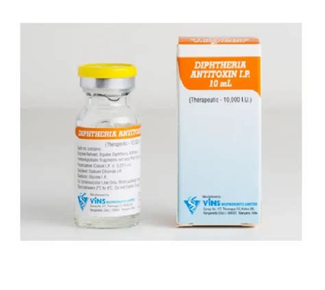 Diphtheria Antitoxin Injection Manufacturers In India