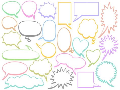 Premium Vector Comic Book Script Bubble Illustration