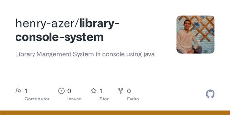 GitHub Henry Azer Library Console System Library Mangement System In Console Using Java