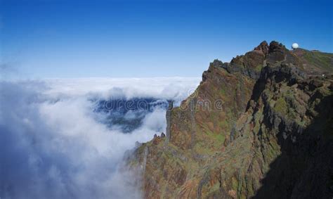 Pico Do Areeiro Madeira Stock Photo Image Of Portugal